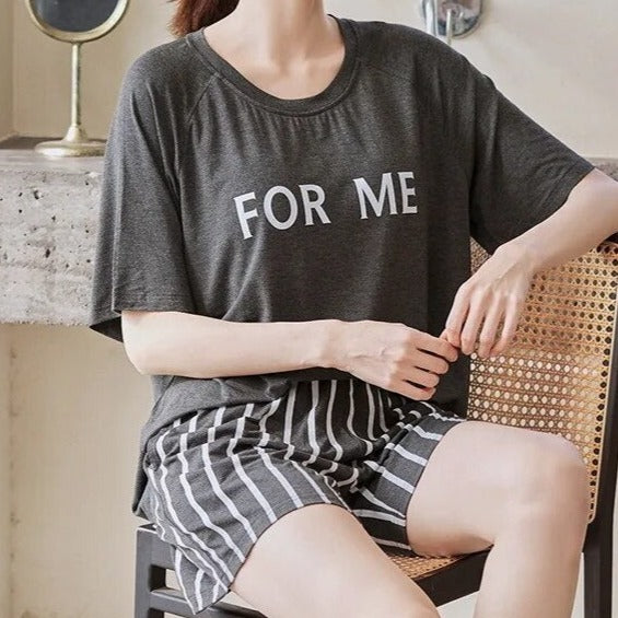 Sleepwear Pyjamas Loungewear with Built In Bra| Shelf Bra – Undo Your Bra
